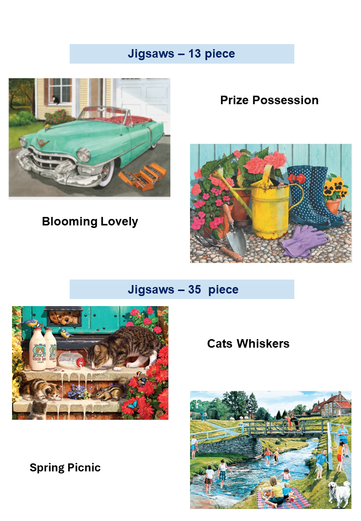 Dementia Collection: Relish Jigsaws – Friends of Church Stretton Library